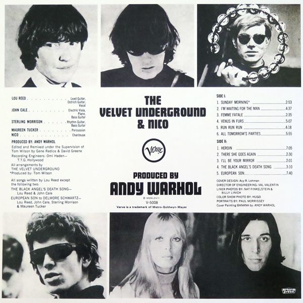 The Velvet Underground Nico The Velvet Underground Nico Colored The Velvet Underground Nico The Velvet Underground Nico Colored