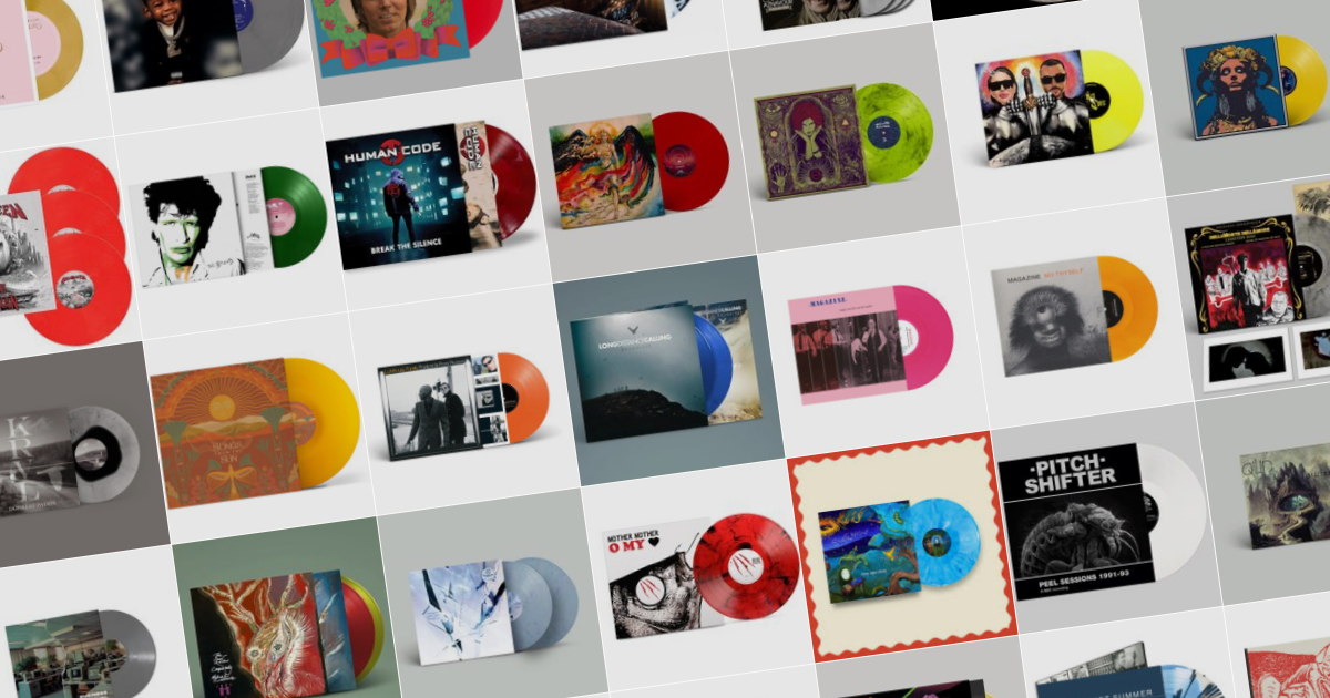 Colored Vinyl Records Released This Week (16 - 22 December, 2024)