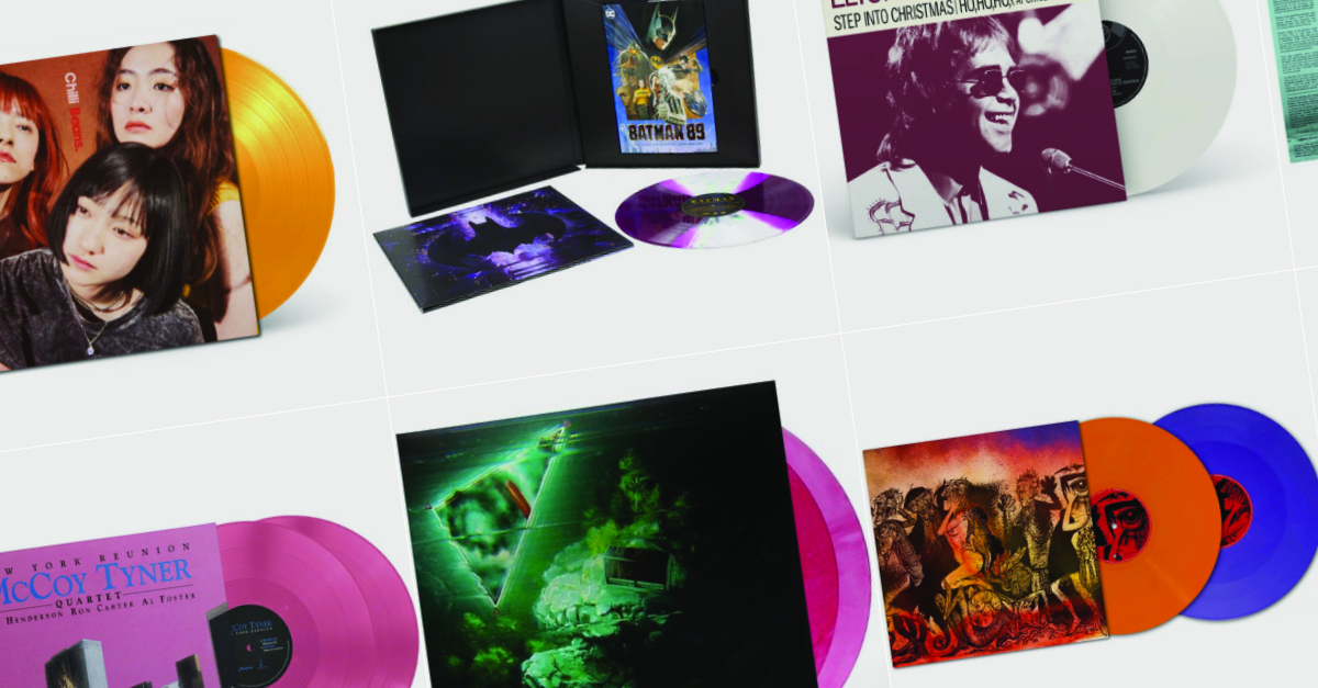 Colored Vinyl Records Released This Week (23 - 29 December, 2024)