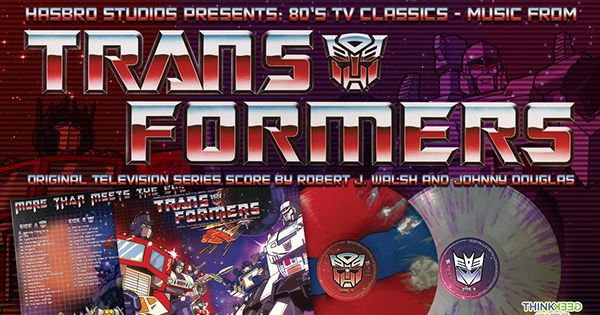 Transformers: The Original Animated Series Soundtrack - Colored Vinyl